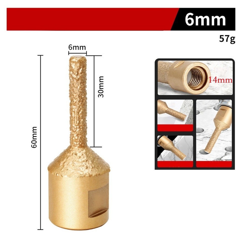 Drill Bit Hole Opener for M14 Thread Suitable for Tile Marble Concrete ...