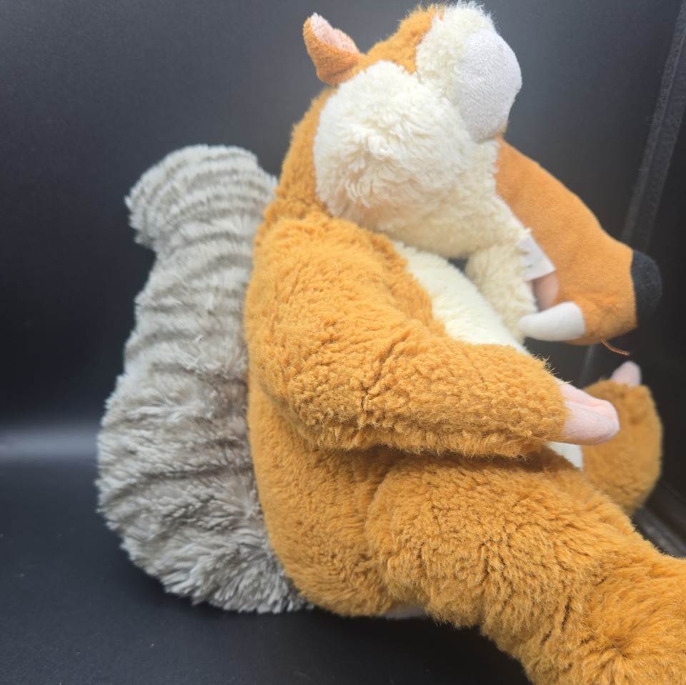 Build A Bear Ice Age Continental Drift Scrat Plush 12” Seated Squirrel No Acorn | eBay