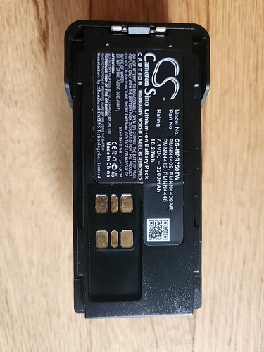 Two-Way Radio Battery CS-MPR750TW For Motorola PMNN4489A,PMNN4490 ...