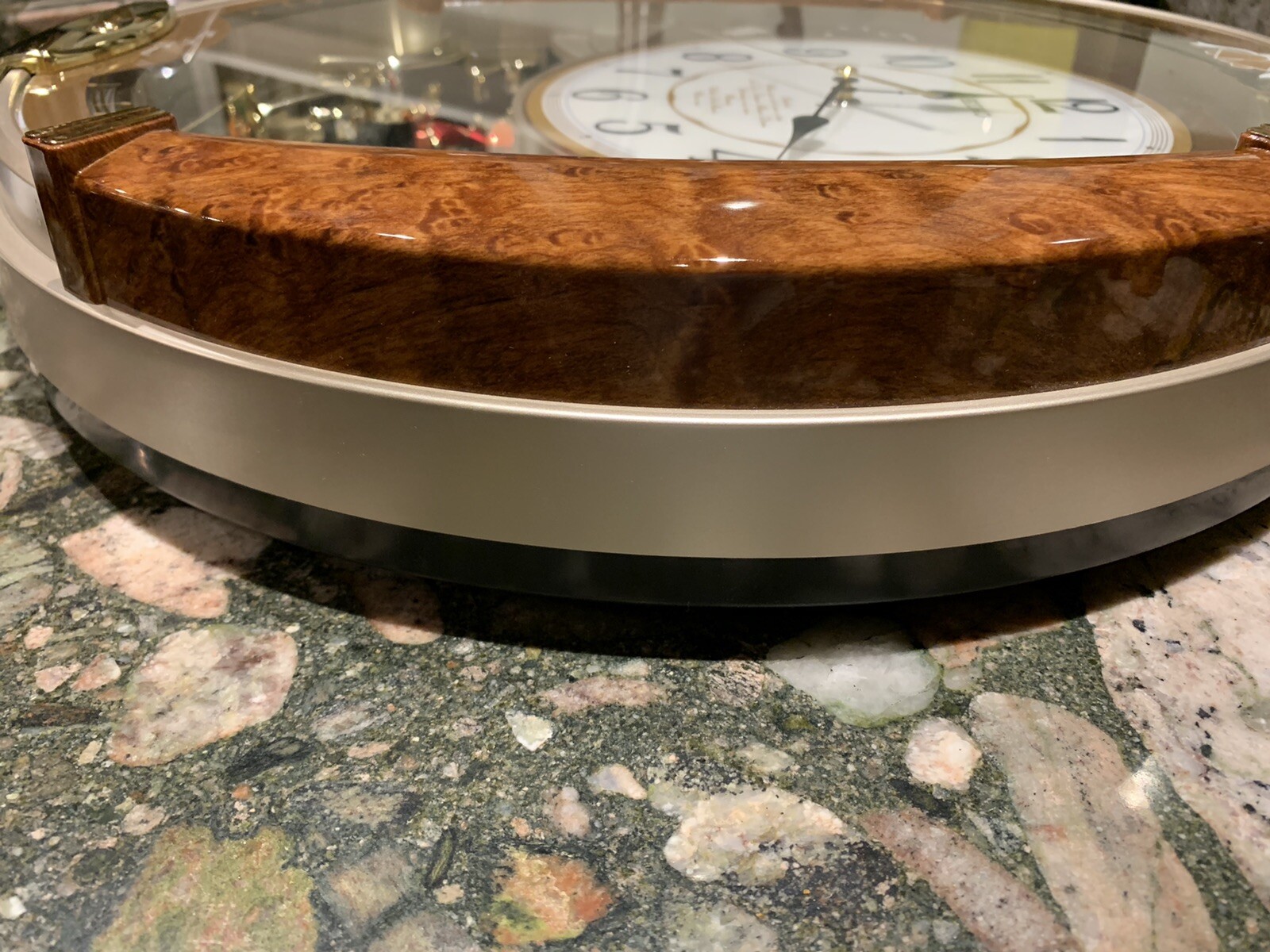 Seiko QXM118BRH Golden Puppets Melodies in Motion Clock 6 Hi-Fi ...