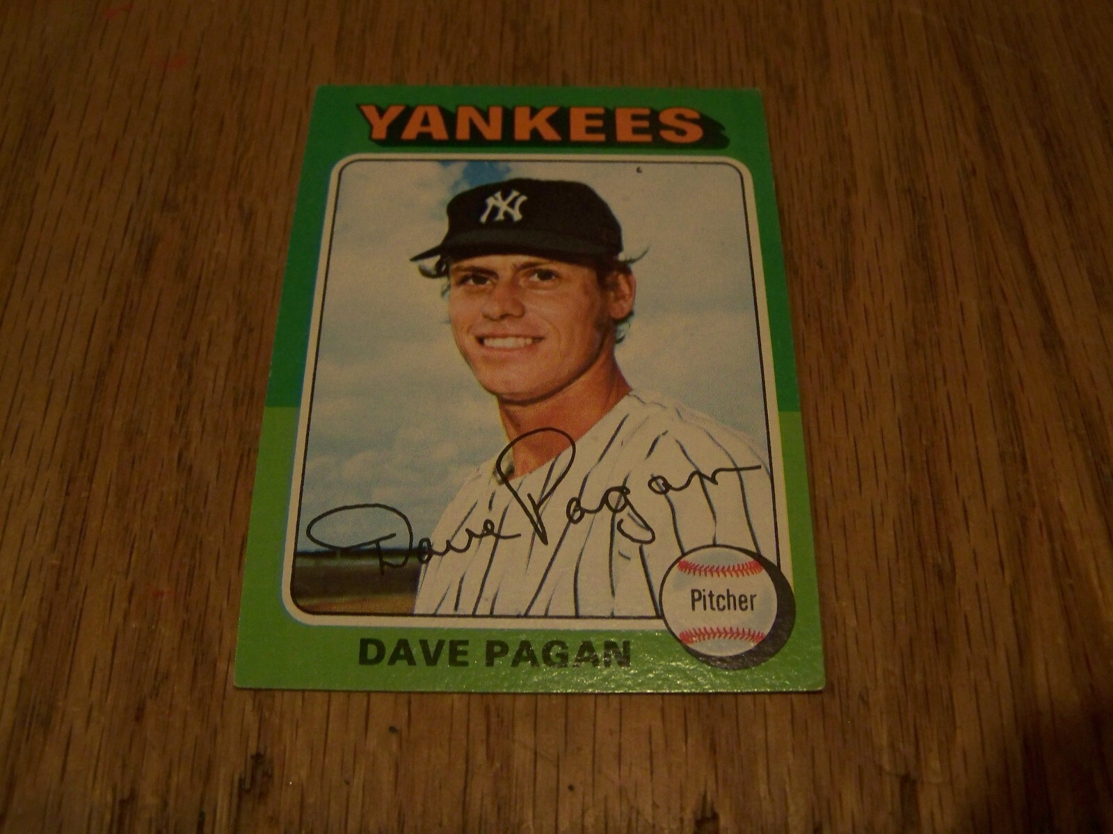 DAVE PAGAN 1975 TOPPS BASEBALL CARD # 648 | eBay