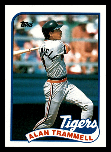 1989 Topps Alan Trammell Detroit Tigers #770 Centered Mint Baseball | eBay