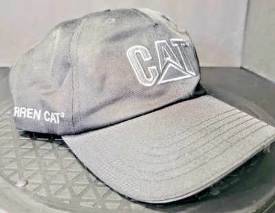 Warren Cat MPC Cap Black/Gray Hook and Loop | eBay