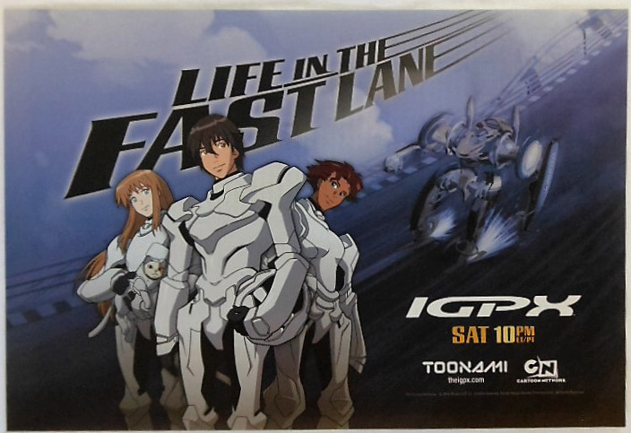 2005 Cartoon Network Toonami ad page ~ IGPX | eBay