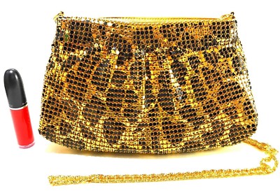 Animal Printed Metal Mesh Purse "NEW" Medium Size (USA Stock) | eBay
