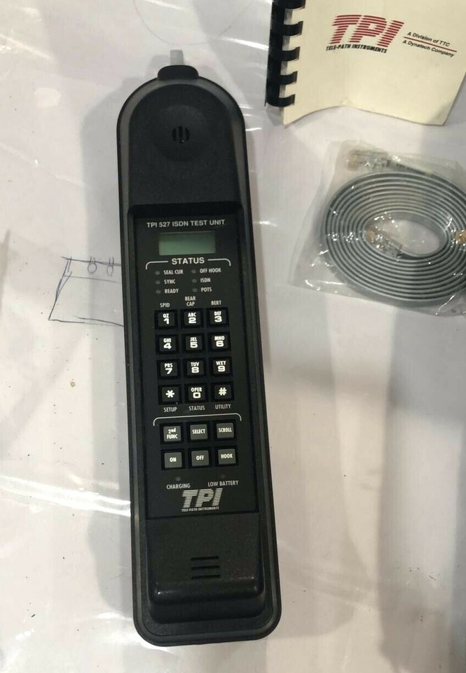 Tele-Path / Acterna / TPI ISDN Test Unit, Model 527 With Accessories | eBay