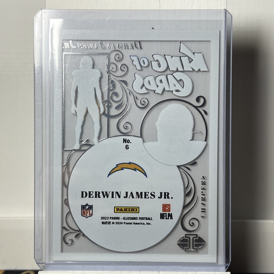 2023 Panini Illusions DERWIN JAMES JR King of Cards Acetate Los Angeles ...