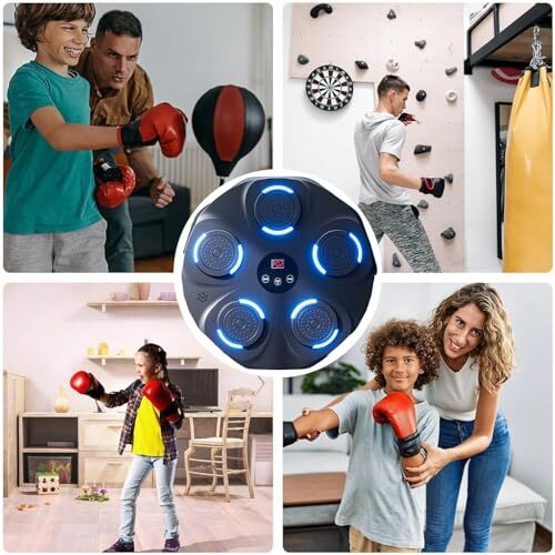 Smart Music Boxing Machine for Adults, One Punch Boxing Machine Wall ...
