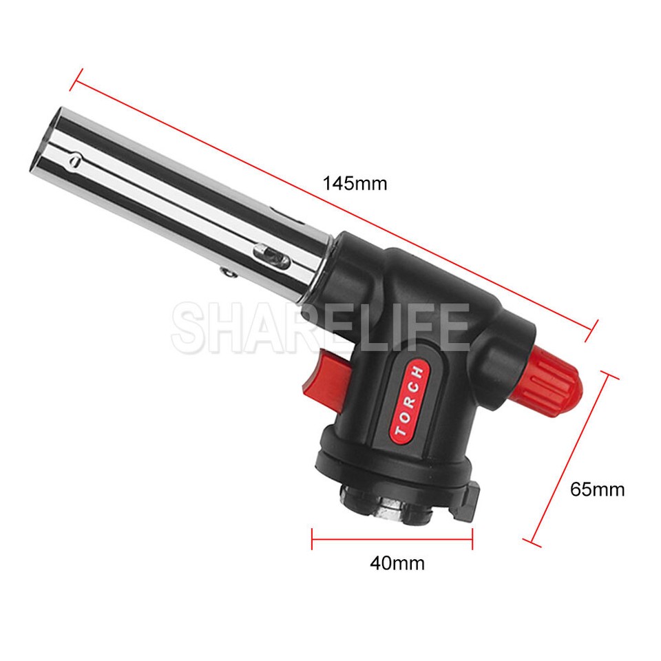 Butane Gas Torch Blow Torch Iron Welding Soldering Fire Lighter Frame ...