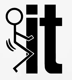 f*%k it stick figure vinyl decal | eBay