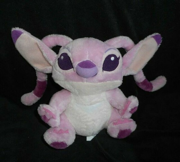 Disney Stitch's Girlfriend Angel Pink Plush Lilo & Stitch Stuffed ...