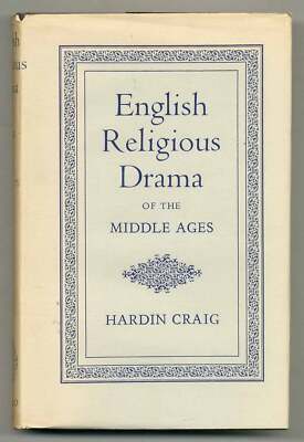 Hardin CRAIG / English Religious Drama of the Middle Ages 1964 | eBay