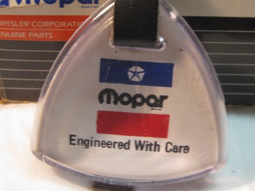 NOS MOPAR LUGGAGE ID TAG DODGE PLYMOUTH 1969 1970 1971 1972 1973 1974 ...