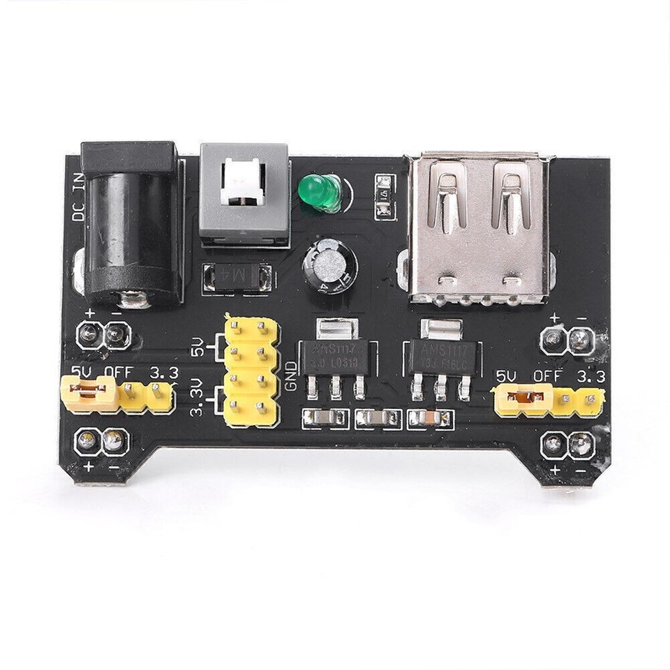 MB102 Breadboard Power Supply Module 3.3V 5V for Bread Board po | eBay UK