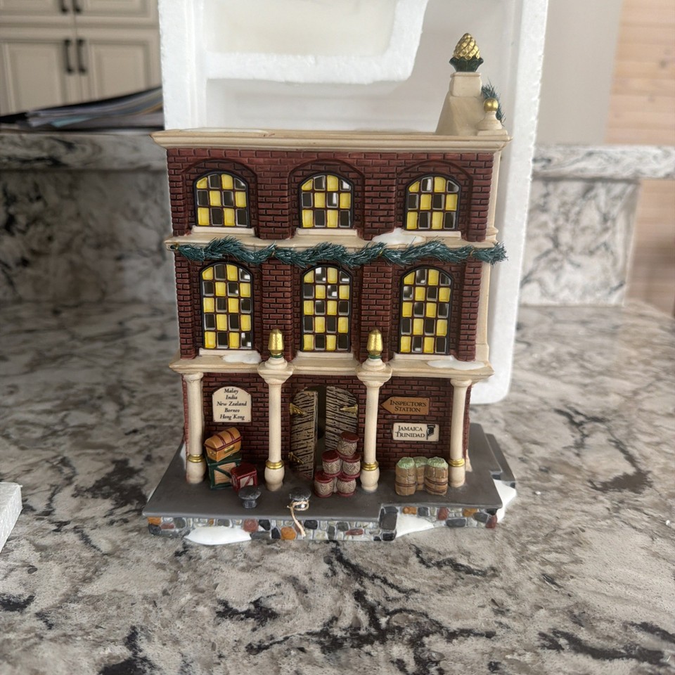 Department 56 Dickens Village Customs House, Queens Port #58727 | eBay