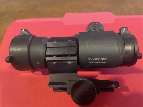 Aimpoint Comp ML2 Red Dot Scope w/ New Battery & QRP Mount w/ Riser | eBay