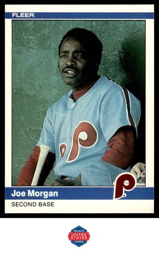 1984 Fleer #43 Joe Morgan | eBay