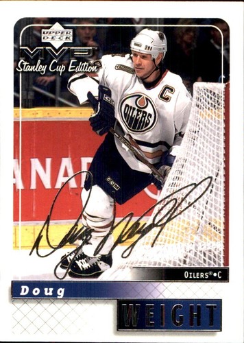 1999-00 Upper Deck MVP SC Edition SILVER SCRIPT #72 Doug Weight ...