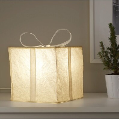 STRÅLALED table decoration, box 33cm 13” Light Bulb Included | eBay