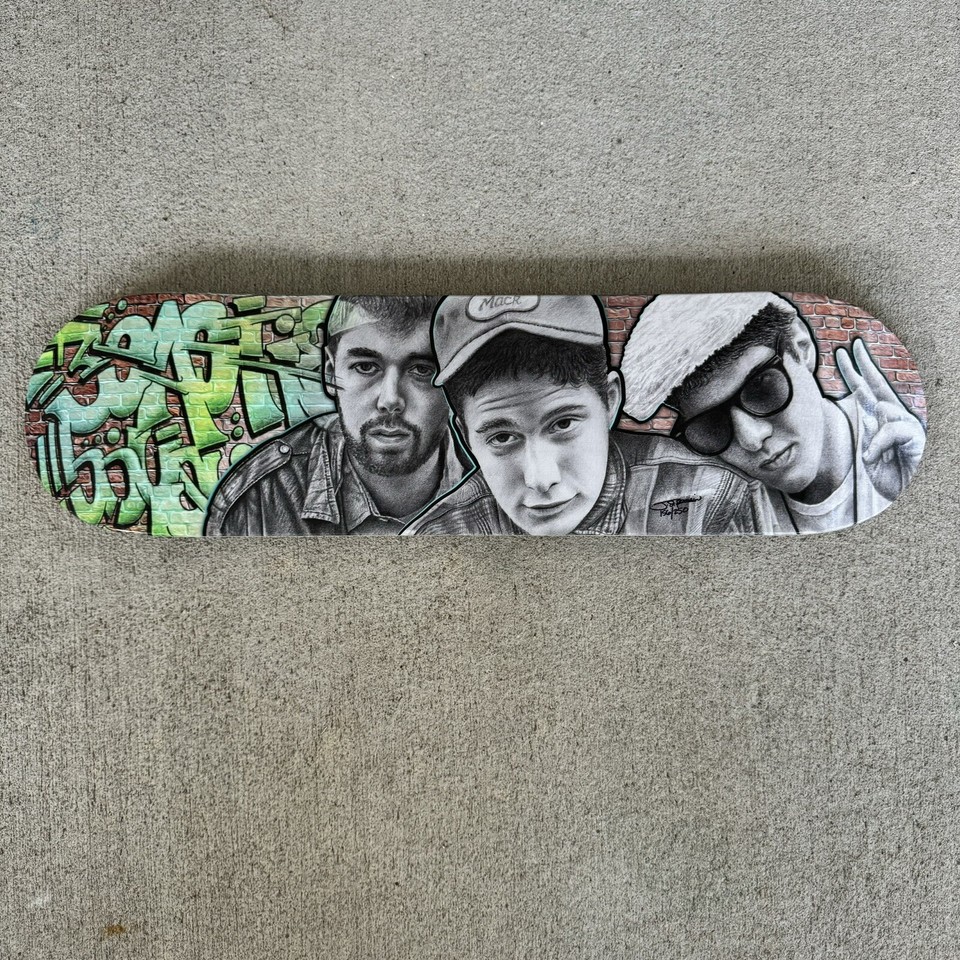 Beastie Boys Pencil Drawn Skateboard Art Deck - Limited edition | eBay
