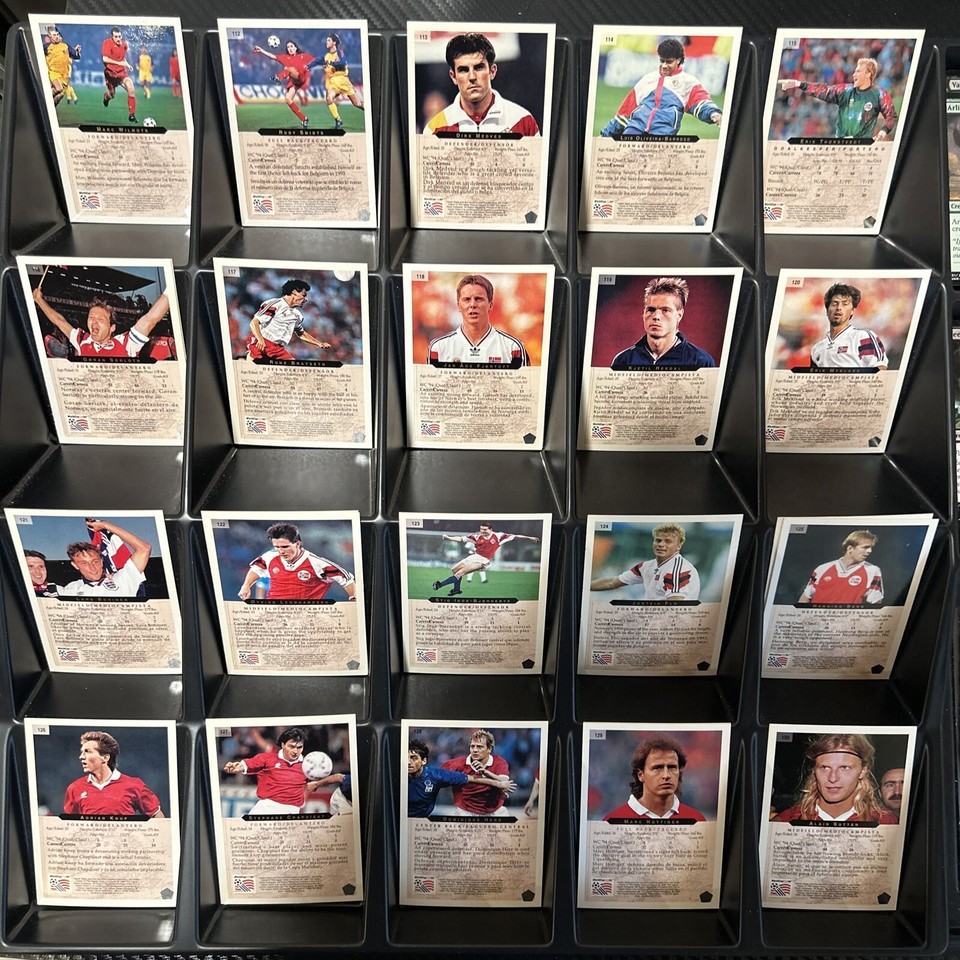 1994 Upper Deck World Cup Soccer Cards YOU PICK (#'s 1-199 ) NM or ...