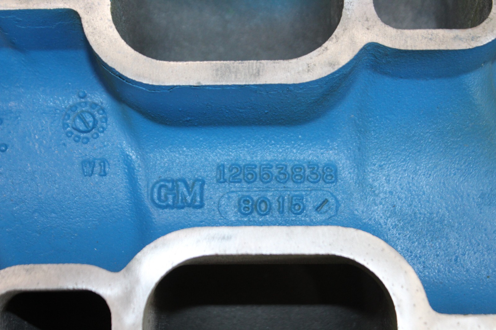 Crusader XL 7.4 454 MPI Aluminum Intake Manifold Plenum 12553838 for ...