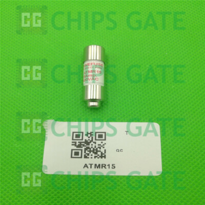 1PCS Ferraz Shawmut ATMR15 (15 Amp ) 600VAC Class-CC Fast Acting Fuse ...