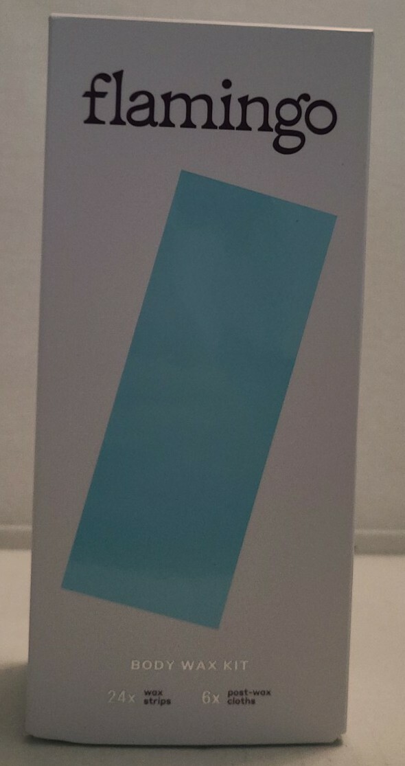 FLAMINGO BODY WAX KIT 24 STRIPS & 6 WASH CLOTHES | eBay