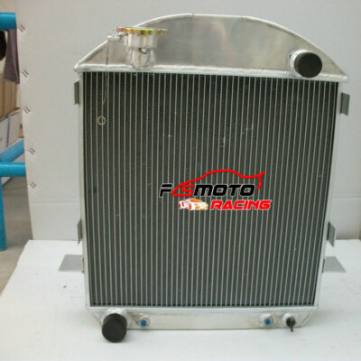 FOR MODEL-T-BUCKET FORD ENGINE 1924-1927 25 26 27 3 ROW Aluminum ...