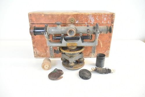 Vintage Antique Leupold 760 Surveyor Transit Level Equipment Survey ...