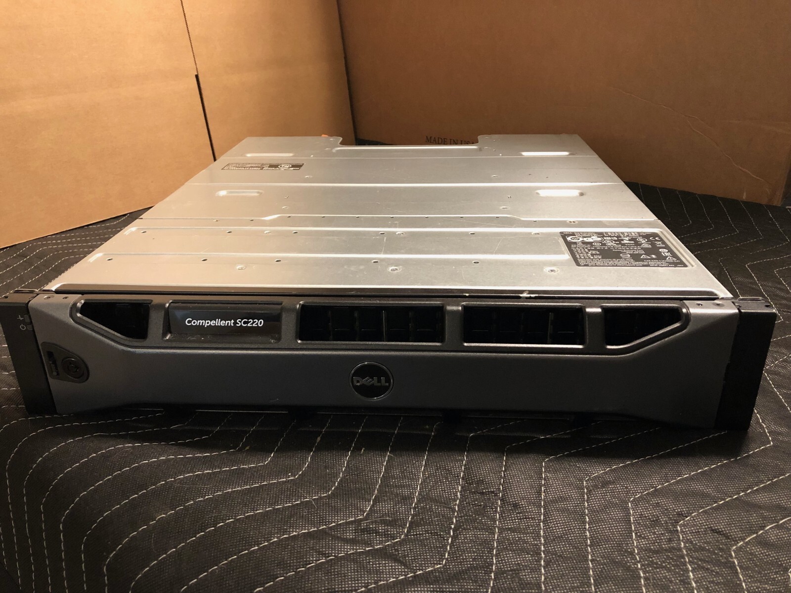 Dell Compellent SC220 14.4TB(24x600g) 2x PSU 2x Controllers | eBay