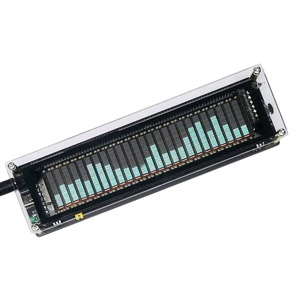 AK2515 Audio Spectrum Analyzer VFD Sound Level Meter VU Meter Screen ...
