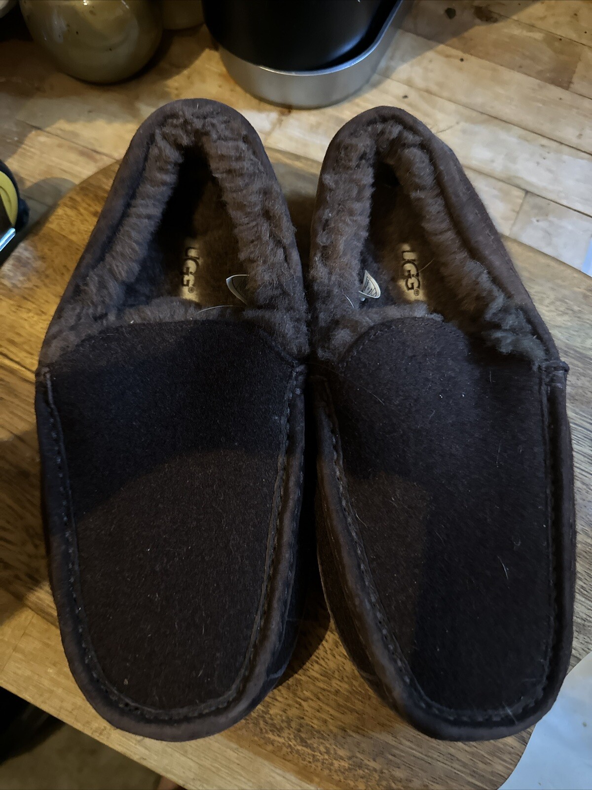 UGG Ascot Brown Slipper, Size 11 - RN 88276 for sale online | eBay
