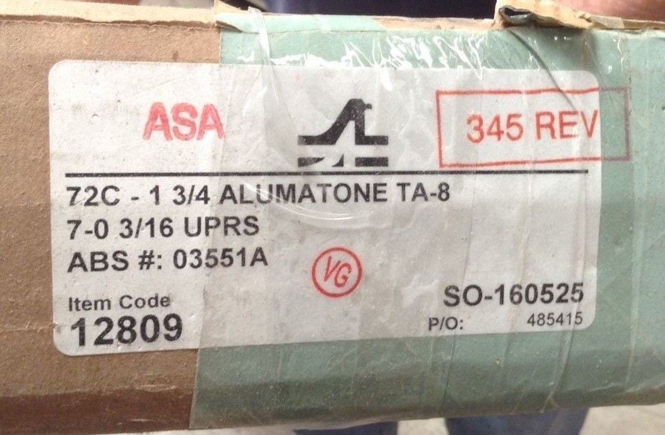 TIMELY DOOR FRAME ALUMATONE 3-0x7-0 72C 345xREV TA8 CASING | eBay