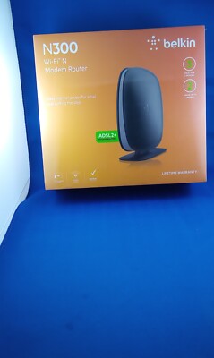 Belkin N 300 WiFi Modem/router ADSL | eBay