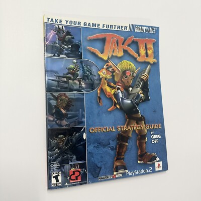 Jak II 2 Official Strategy Guide - Bradygames (2003) | eBay