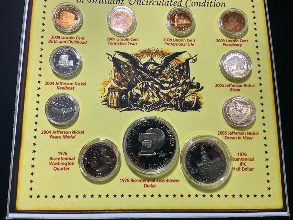 One Year Rarities Display Coins Collection Proofs. | eBay