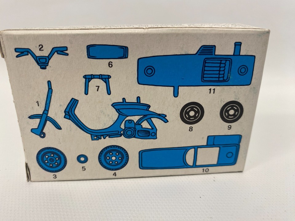 Boxed Vintage CGGC Motosidecar Mini Model Kit - Complete - Made in ...