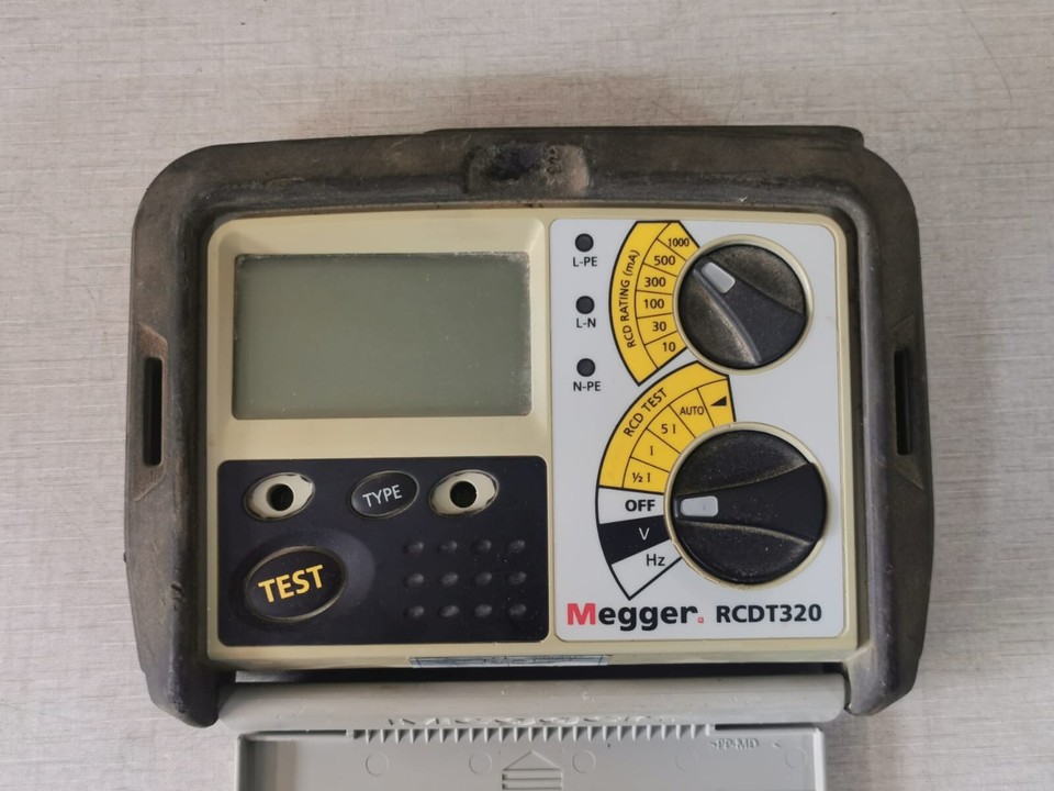 Megger RCDT320 RCD Tester - Without Any Accessories Included | eBay