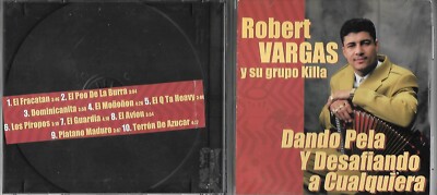 Robert Vargas-Dando Pela Y Desafiando A Cualquiera (Tipico)CD back ...