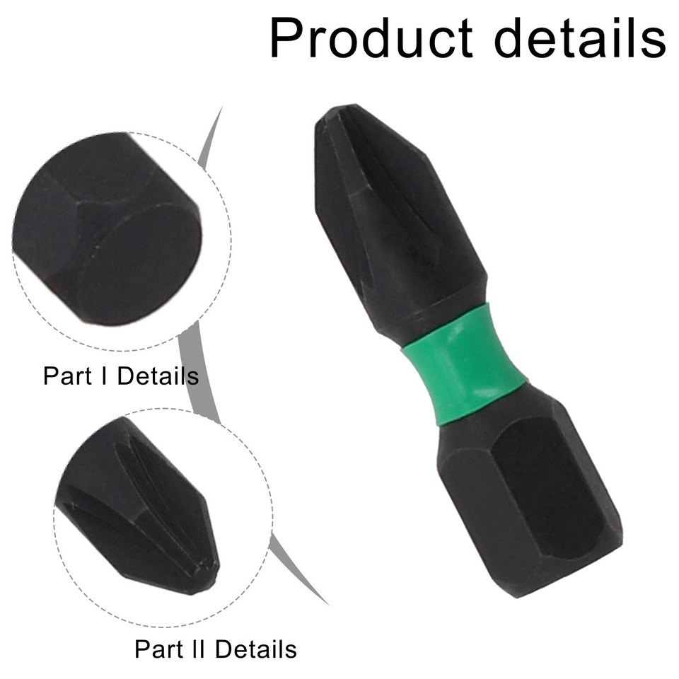 Magnetic PZ2 Screwdriver Bit Set with Enhanced Precision and Torque ...