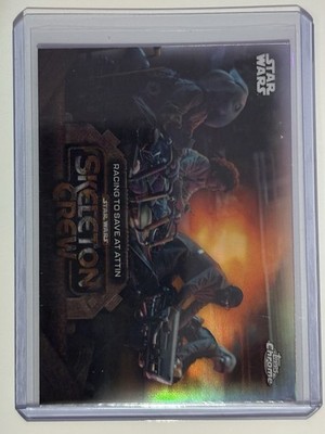 2025 Topps Chrome Star Wars #SC-23 Racing To Save At Attin Refractor | eBay