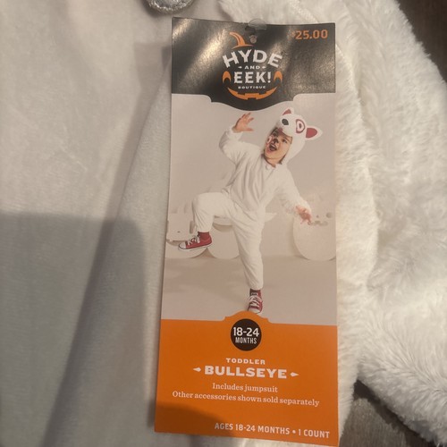 Baby Hyde & EEK Target BULLSEYE Dog Halloween Costume Jumpsuit Size 18 ...