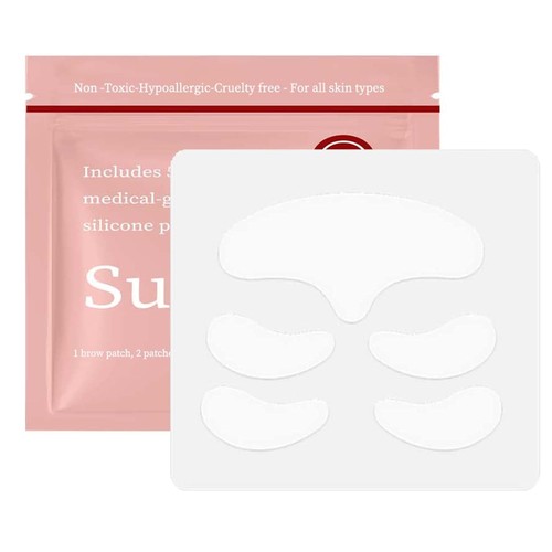 5Pcs Forehead Wrinkle Patches - Reusable Under Eye and Smile Line ...