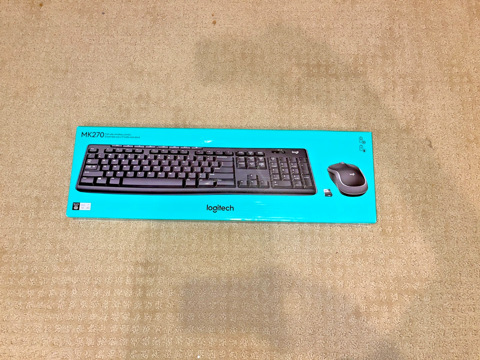 Logitech MK270 Wireless Keyboard and Mouse Combo (920-004536 ...