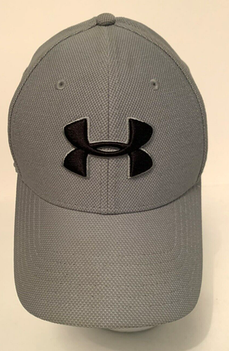 Under Armour Flex Fit Gray Cap SZ L/XL-Very Good Condition | eBay