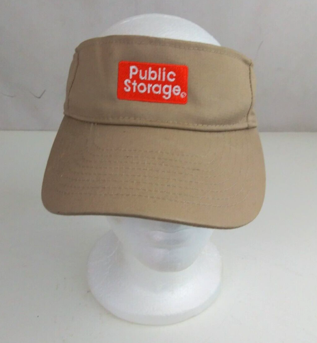 Public Storage Embroidered Adjustable Employee Visor Cap Hat | eBay