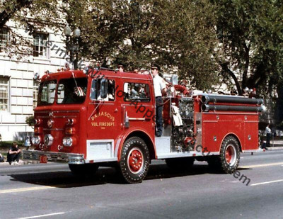 Pirsch Damascus Pumper Fire Truck Vintage Photograph Print 8.5x11" | eBay