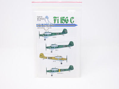 1/48 Eagle Editions EagleCals Decals Fi 156C Storch JG 2/53 - NOS ...