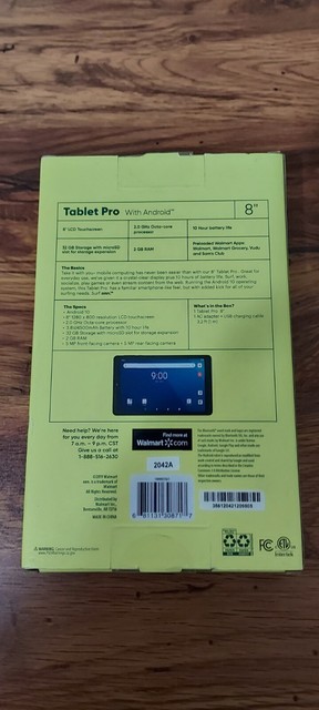 ONN 100003561 32GB, (Unlocked) 8 inch Tablet - Black for sale online | eBay
